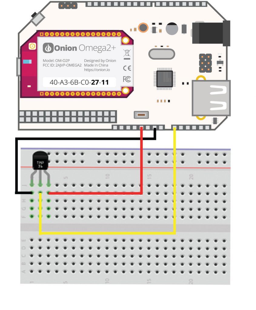 Reading Analog Sensors with the Arduino Dock 2 – Onion