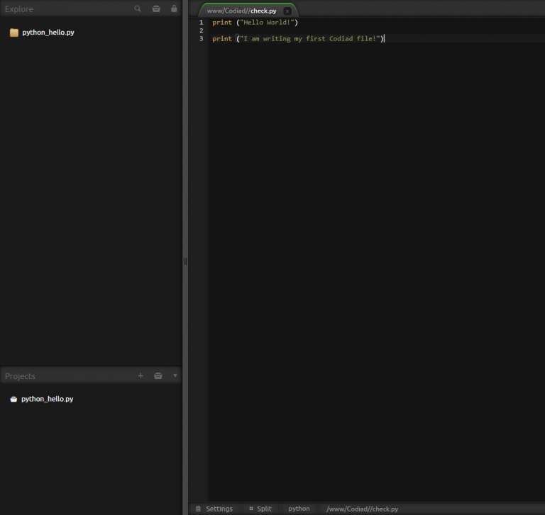 Codiad Browser IDE – Onion