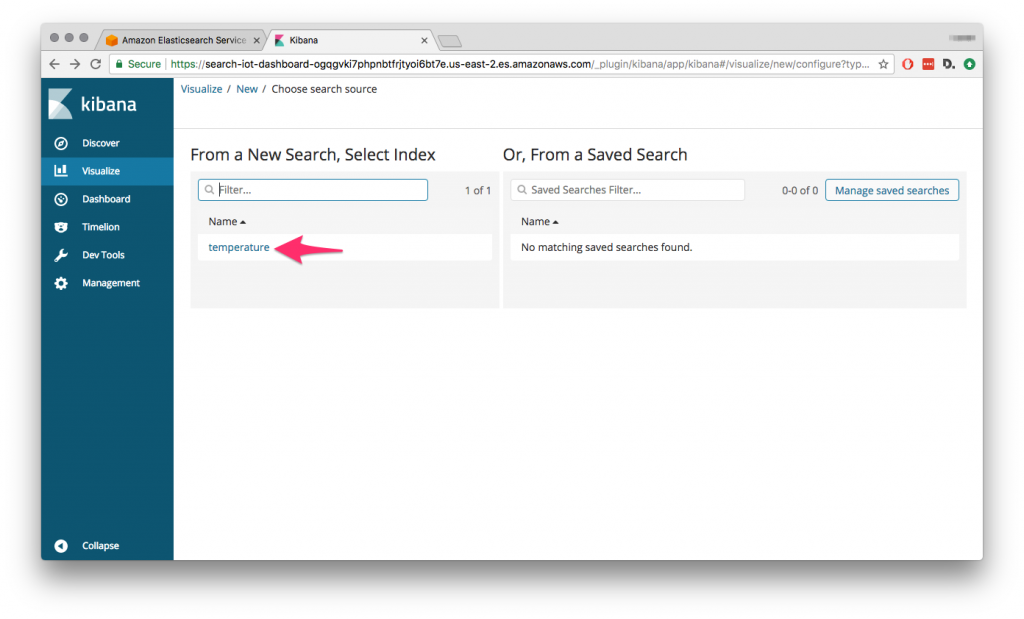 Visualizing Sensor Data on AWS – Onion