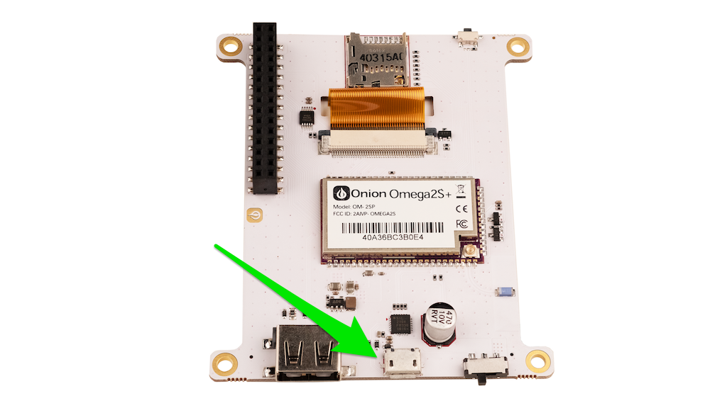 Omega2 Dash Guide – Onion