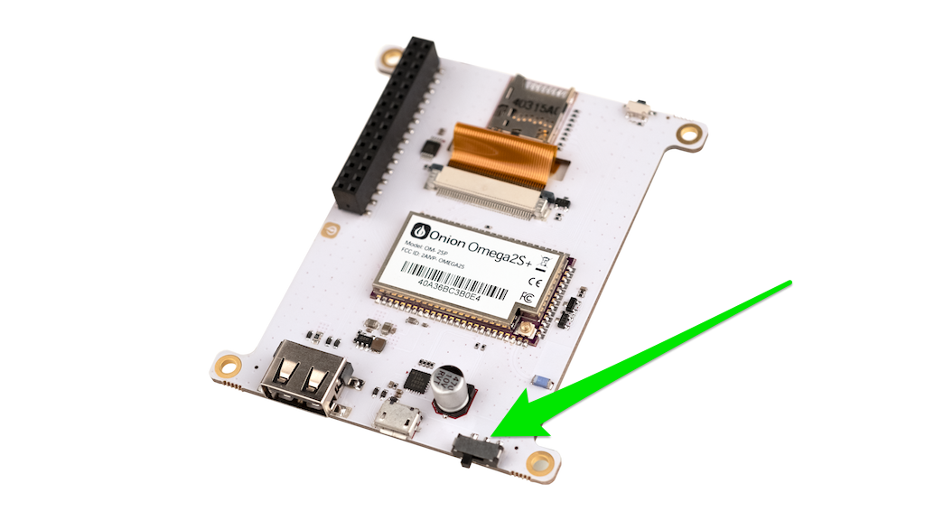 Omega2 Dash Guide – Onion